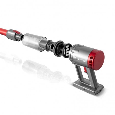 Aspirateur cyclonique balai 2 en 1 sans fil 130w F13 - VORTEX