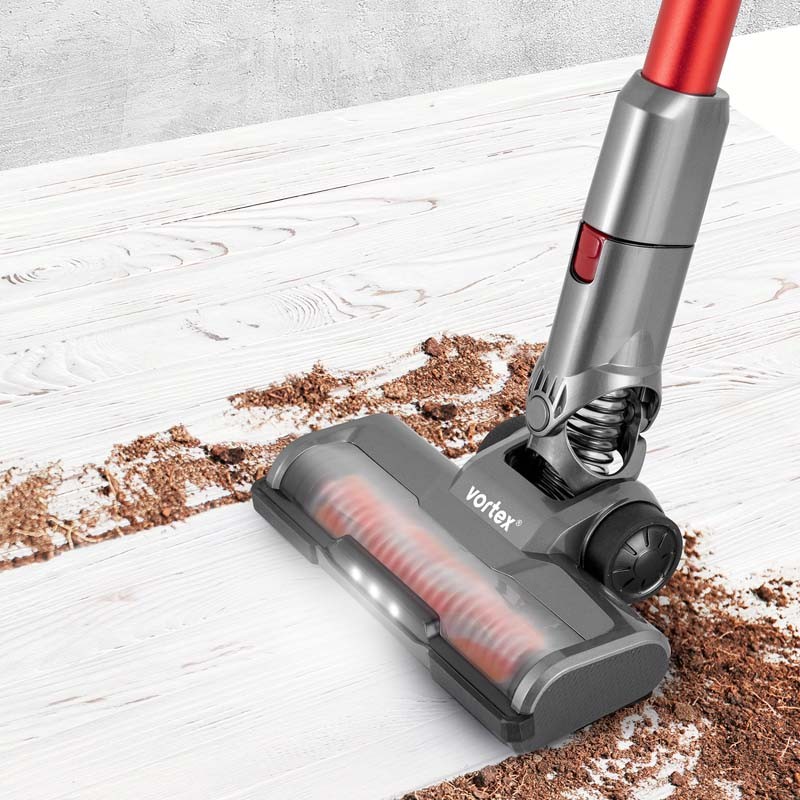 Aspirateur cyclonique balai 2 en 1 sans fil 130w F13 - VORTEX